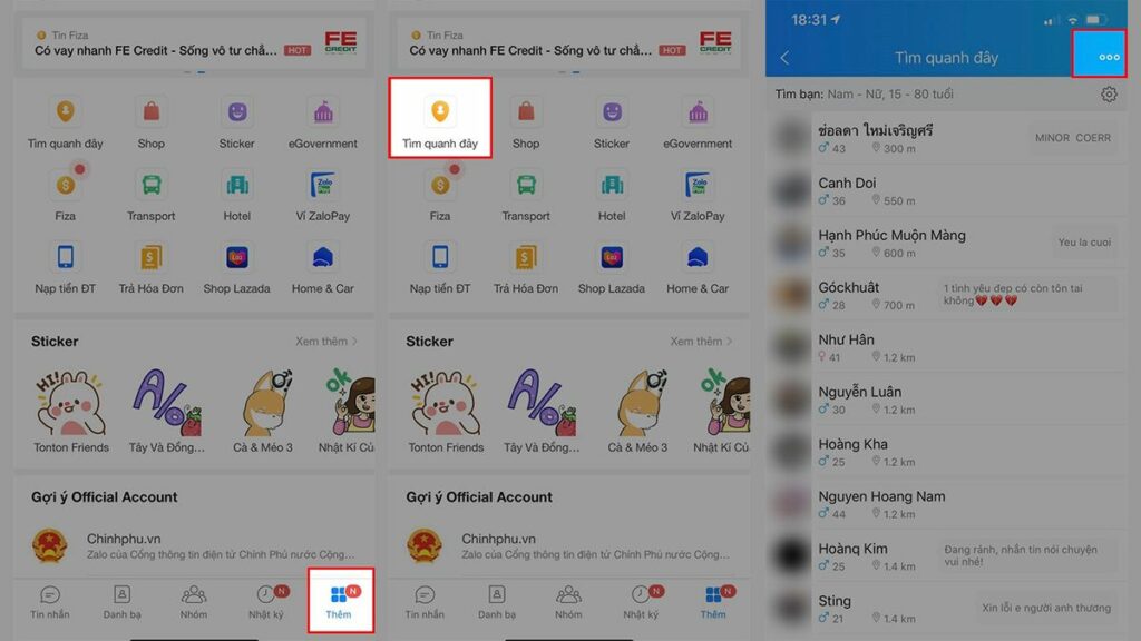 Cách tìm bạn bè quanh đây trên Zalo nhanh chóng mới 2023