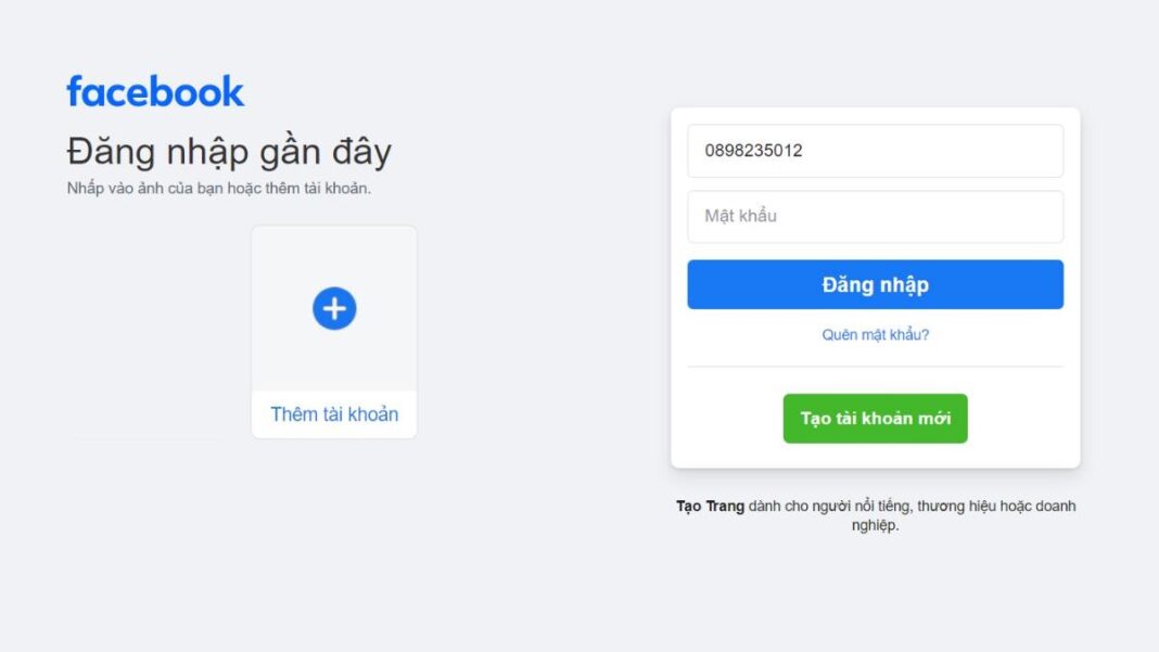 Hướng dẫn đăng nhập Facebook trên PC nhanh chóng
